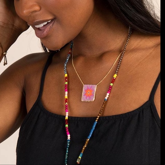 NATURAL LIFE | Jewelry | Nwt Natural Life Pink Star Tulum Necklace ...